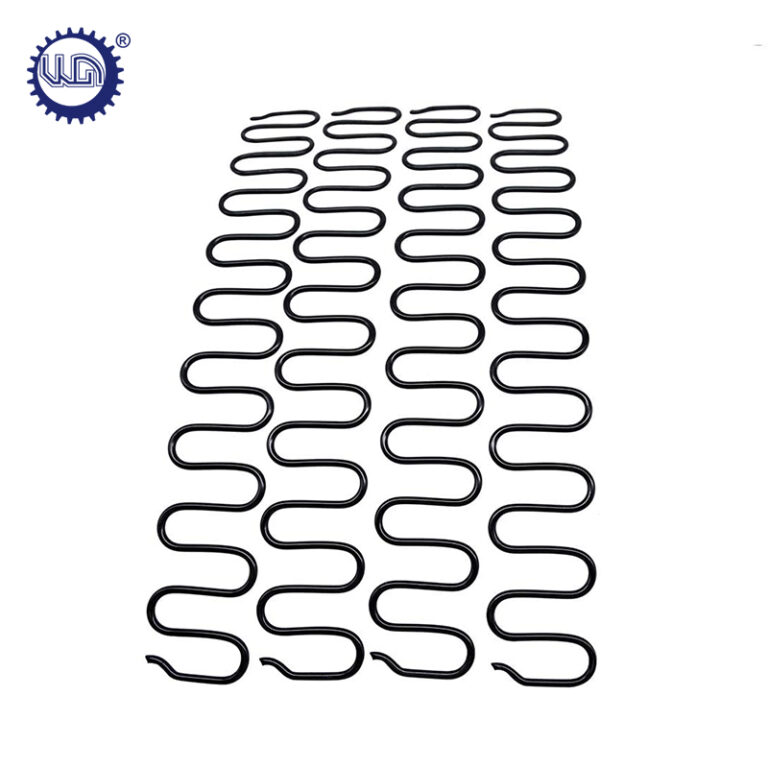 Stainless steel S-shaped spring production and processing – Metal Wire ...