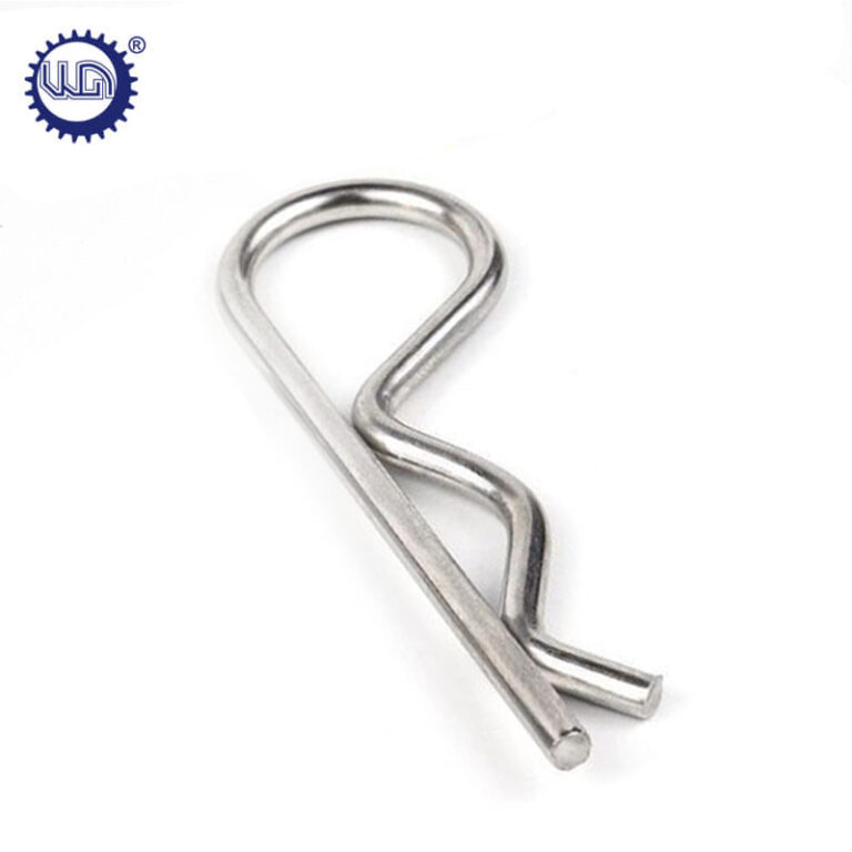 Custom wire forming spring R shape cotter pin – Metal Wire Forms Custom
