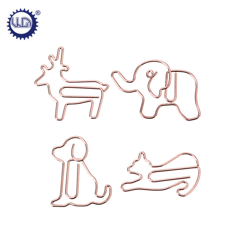 Customize Various Animal-shaped Paper Clips – Metal Wire Forms Custom