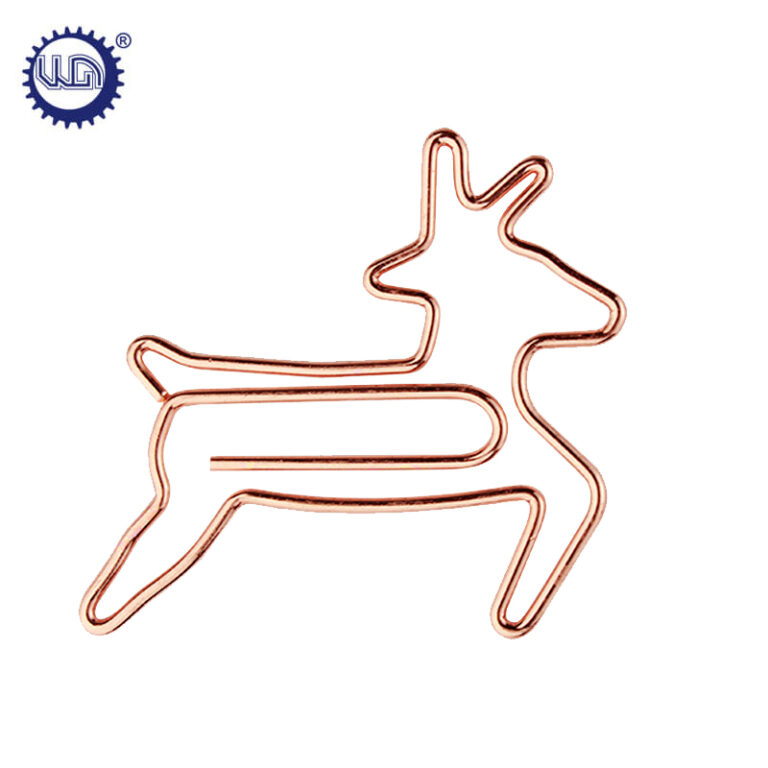 Custom Creative Metal Paper Clip Christmas Gift Box Set – Metal Wire ...