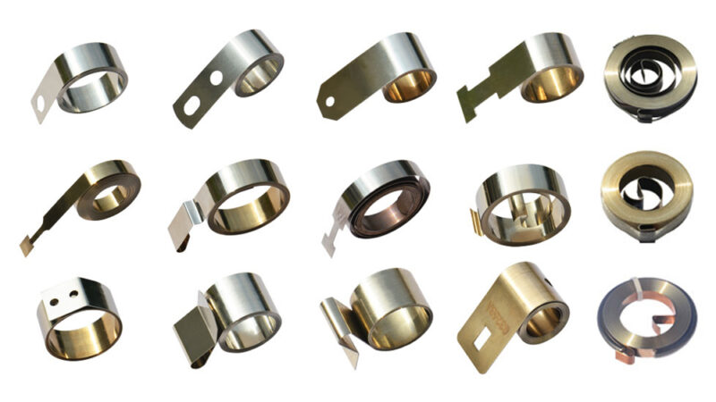 Custom Stainless Steel 301 Power Spring Spiral Springs – Metal Wire ...