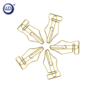 Factory mass production of creative pen point paper clips – Metal Wire ...